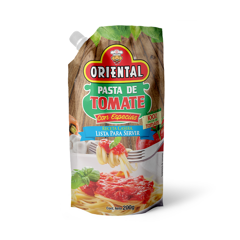 Pasta de tomate con especias - Grupo Oriental